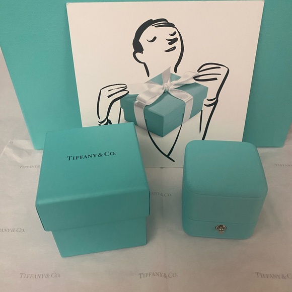 Tiffany & Co. | Jewelry | Tiffany Co Blue Ring Presentation Box | Poshmark
